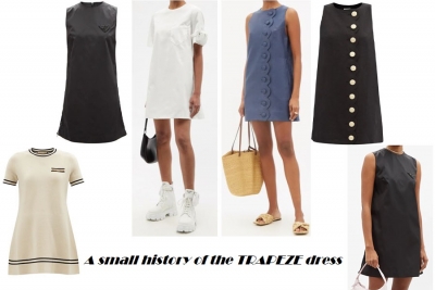 A small history of the TRAPEZE DRESS - Design & Fashion blog