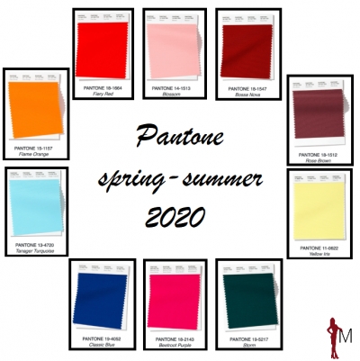 2020 SS Trends - 10 Pantone Colors from Runways - Design & Fashion blog