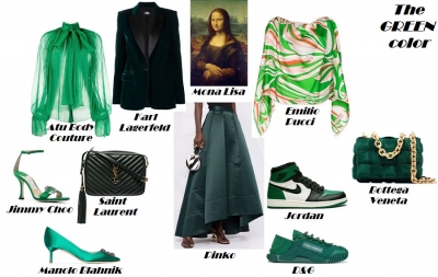 My 5 Personal Reasons to love GREEN color - Design & Fashion blog